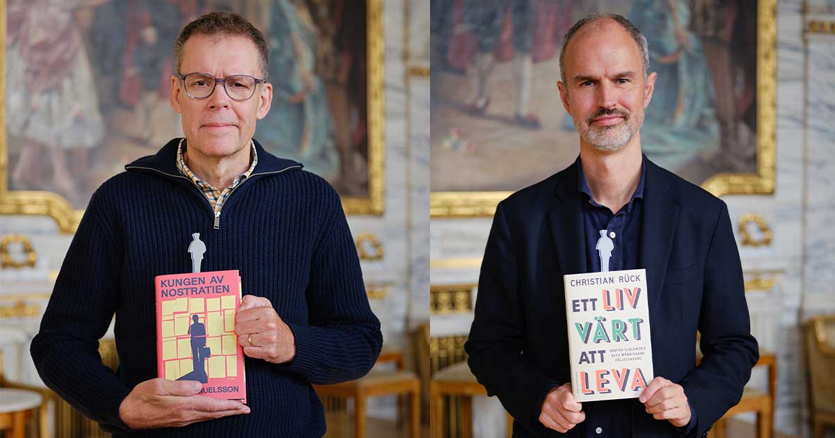 Tony Samuelsson och Christian Rück tilldelas Augustpriset 2024