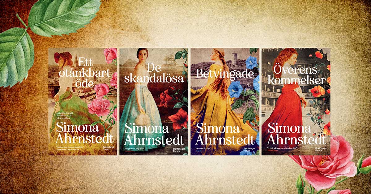 Simona Ahrnstedts hyllade serie om slottet Wadenstierna i pocket ...