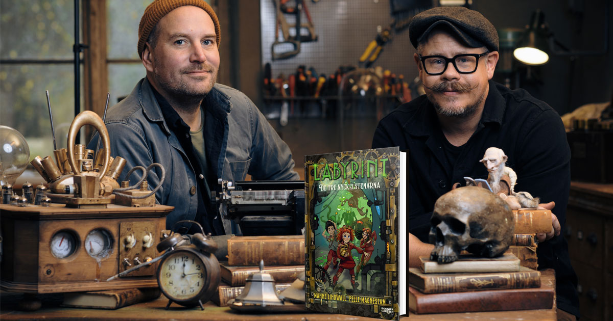 Succéserien Labyrint på SVT har blivit bok