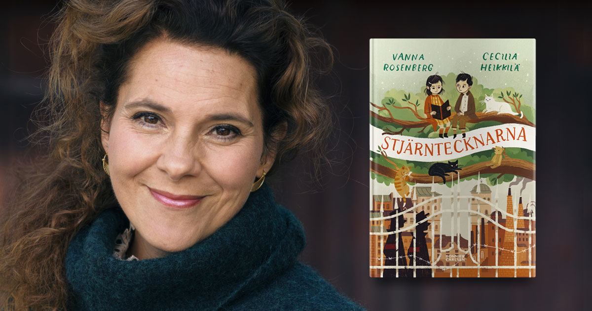 Vanna Rosenberg skriver barnbok om fantasins kraft i mörka tider