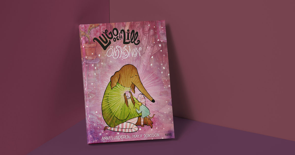 Önskesnön – ny stämningsfull bok om Lugo och Lill