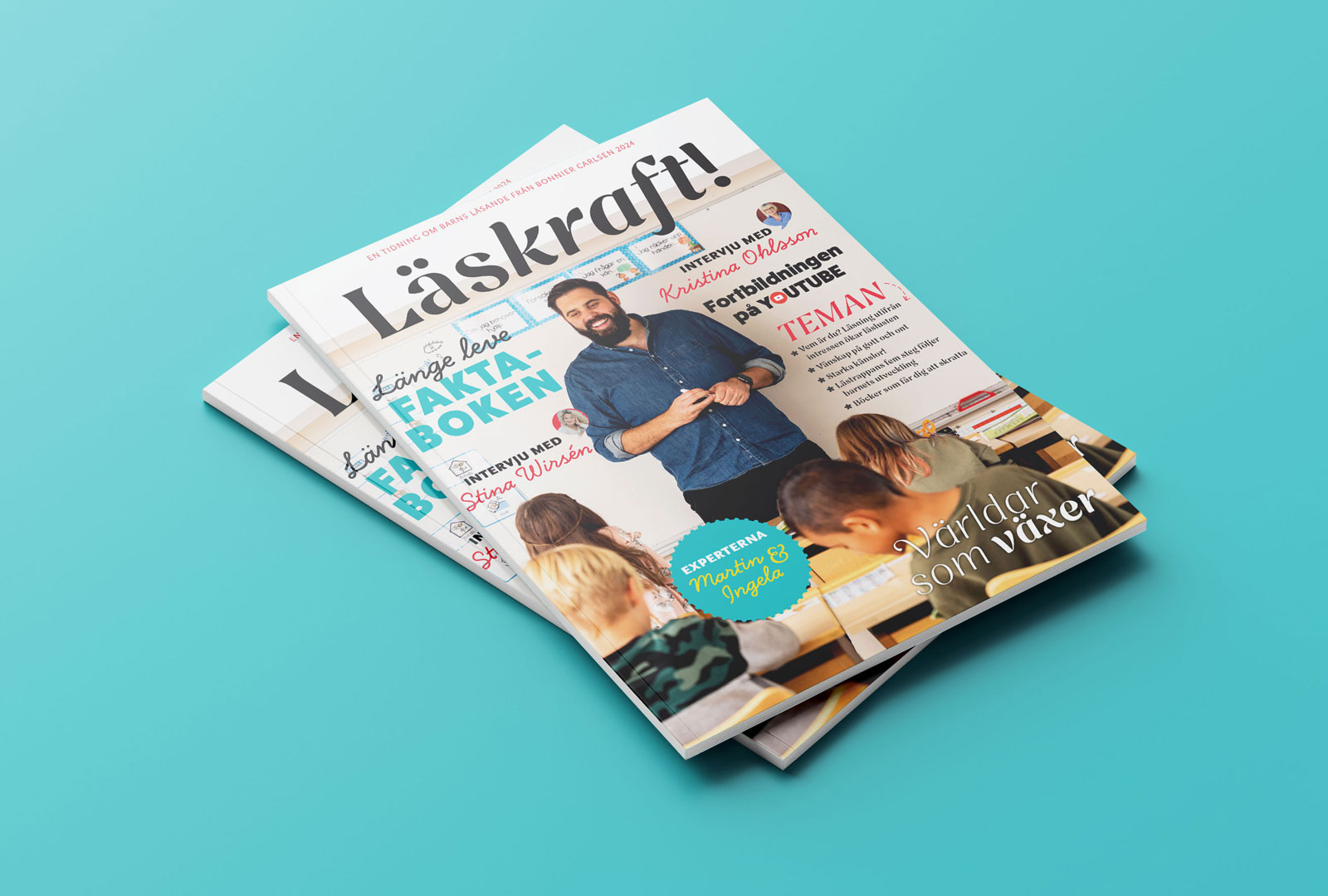 Bläddra i Läskraft – en tidning om barns läsande - Bonnier Carlsen