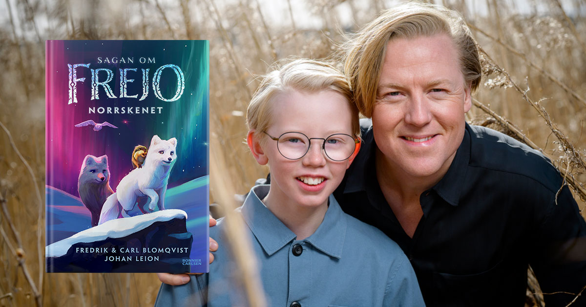 Boktipsaren Carl Blomqvist debuterar med Sagan om Frejo