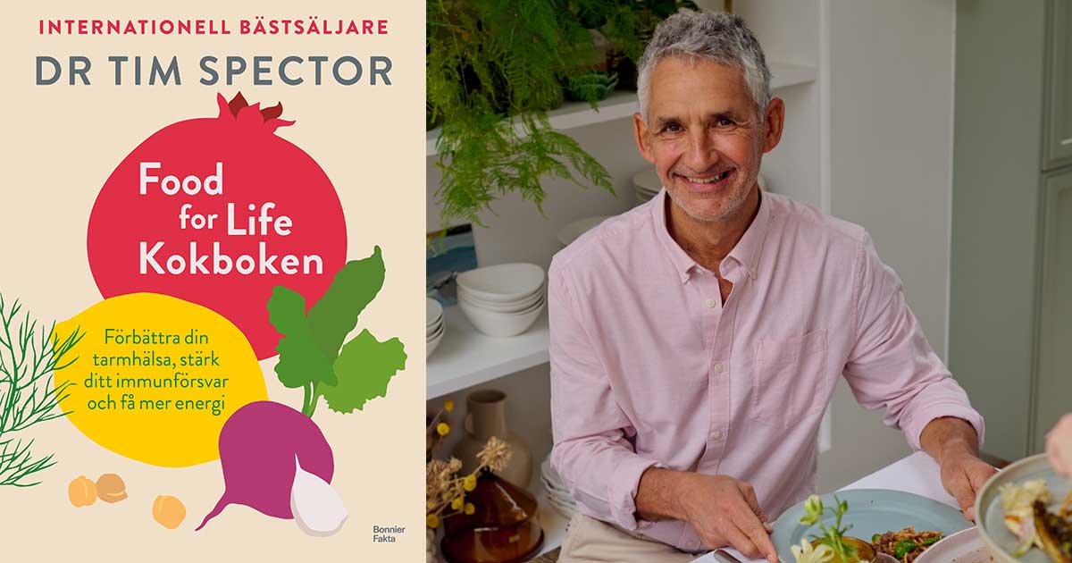Food for Life – Kokboken av forskaren Tim Spector på svenska